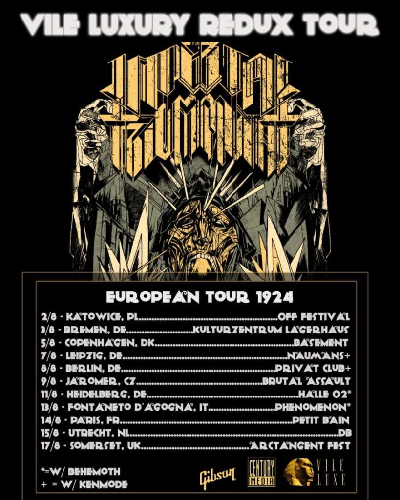 2024-08-14 - Imperial Triumphant - Tour 2024 @ Paris - Base de loisirs ...